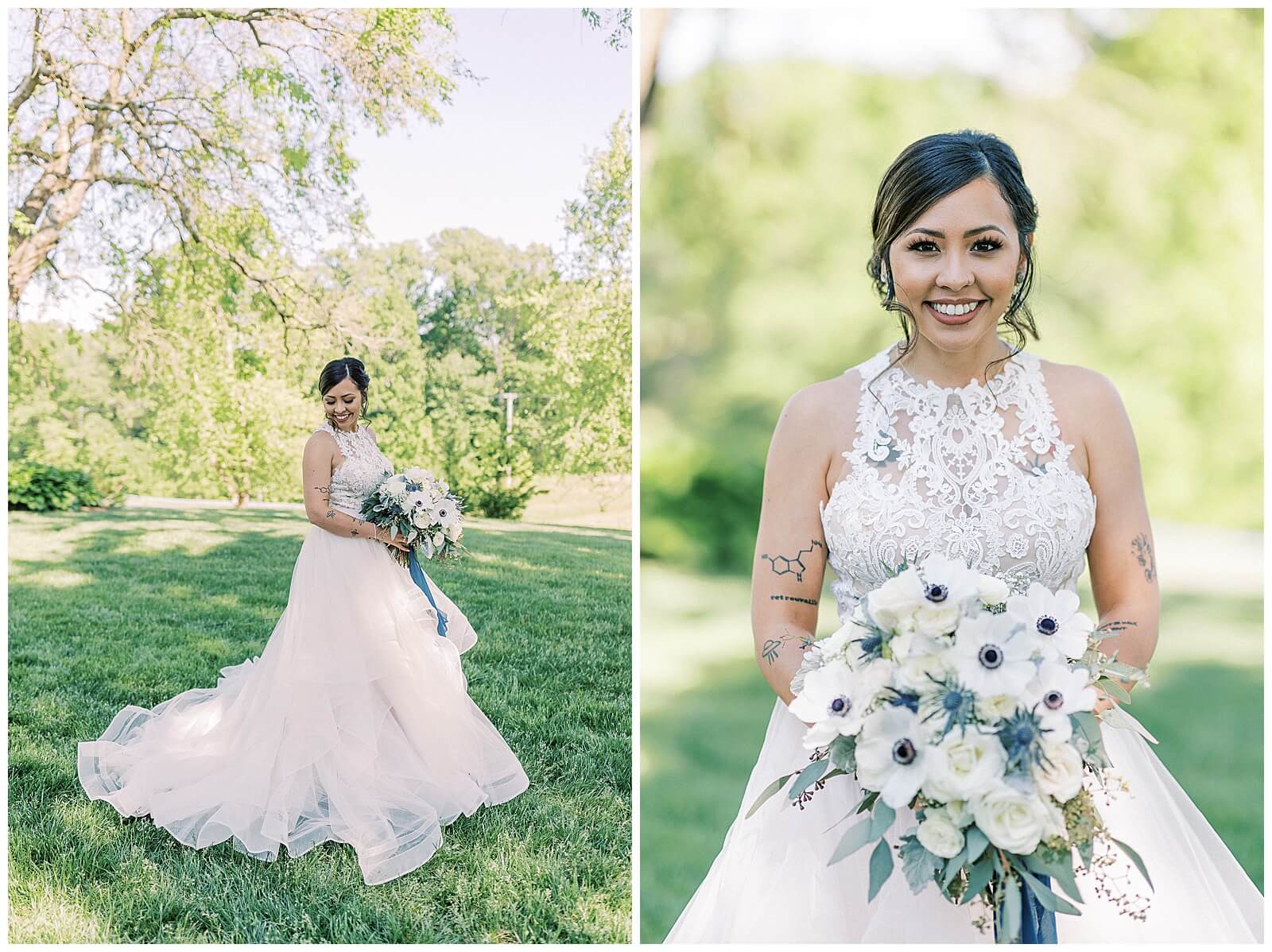 Spring Maryland Wedding | Flora Corner Farm - brigitterenee.com