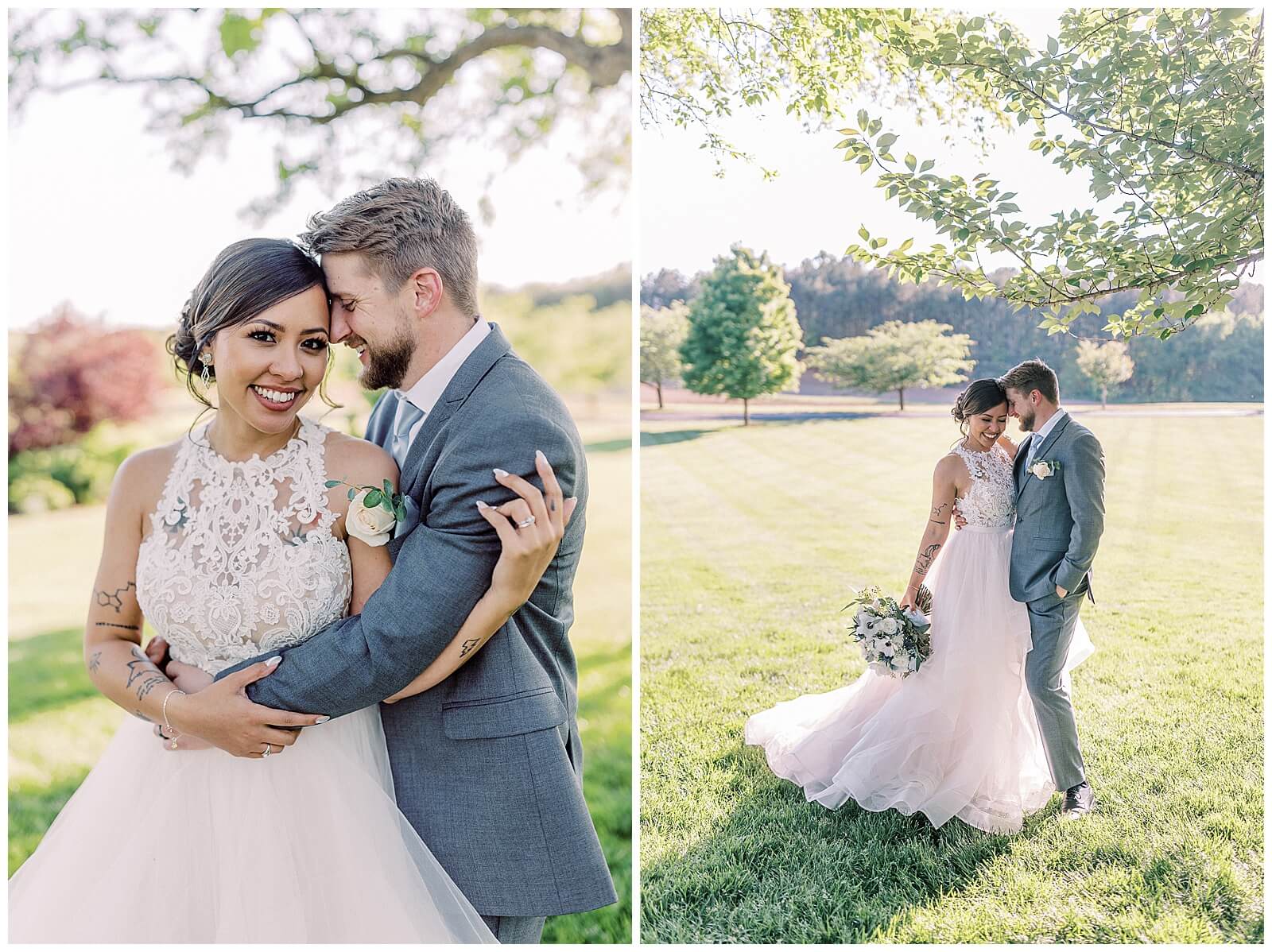 Spring Maryland Wedding | Flora Corner Farm - brigitterenee.com